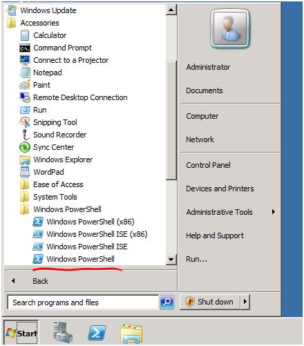 Hello World Powershell