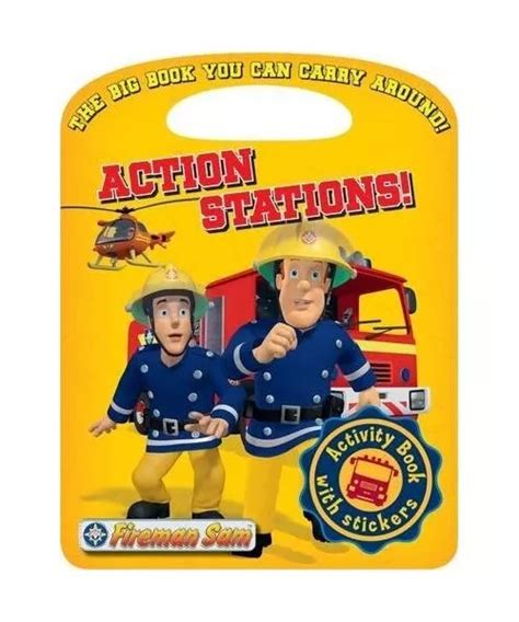 Fireman Sam Action Stations Activity Book Eur 23 75 Picclick Fr