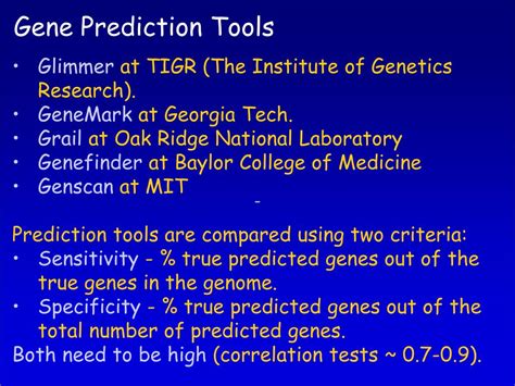 Ppt Gene Prediction Powerpoint Presentation Free Download Id4904591