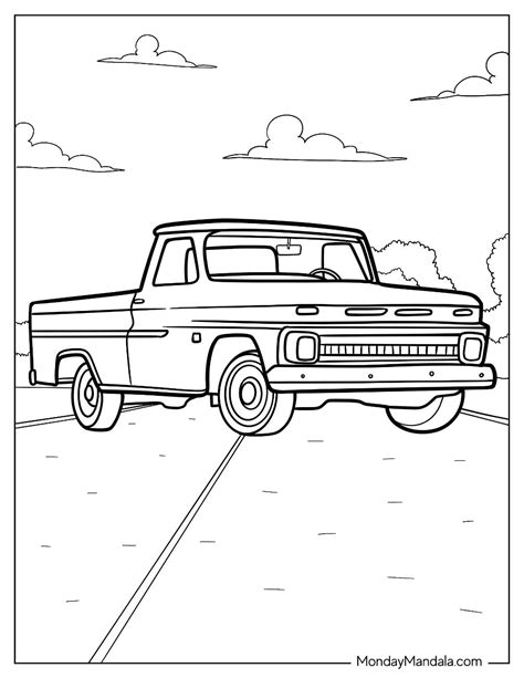 1967 Chevy Truck Coloring Pages [2025]