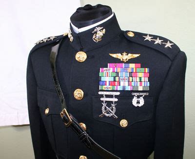 Marine Dress Uniform With Sword