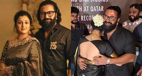 Rishab Shetty Hugs Wife Pragathi After She Got Emotional At Kantara Chapter 1 Screening Video