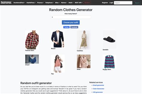 8 Best Random Outfit Generators To Unlock Your Unique Style