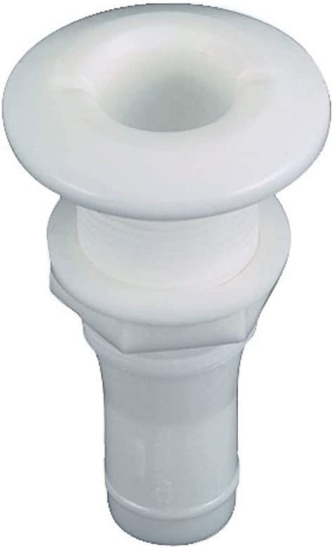 Perko 1 18 Thru Hull Fitting F Hose Plastic