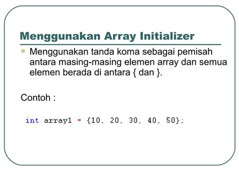 Flow Control Exception Handling Array Ppt