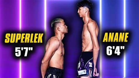 When Height Doesnt Matter ‍♂️ Superlek Vs Nabil Anane One