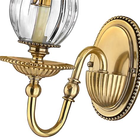 Timeless Elegance Classic Traditional Solid Brass Wall Light