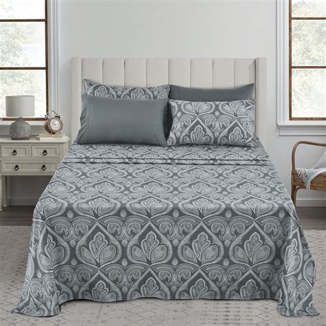 Lux Decor Collection Microfiber Bedding Sheets For King Size Bed 1