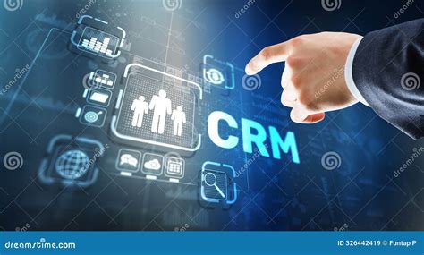Crm Customer Relationship Management Customer Orientation Concept Stock Image Image Of Idea