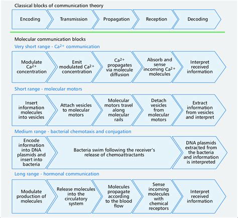 Mapping Of Classical Communication Theory To Bio Nanothings