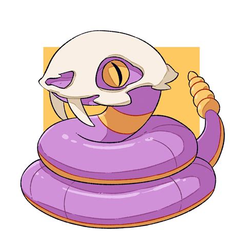 Cubone And Ekans Pokemon Drawn By Teletelo Danbooru