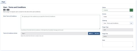 Easy Custom Joomla 4 Registration Terms And Conditions Statement