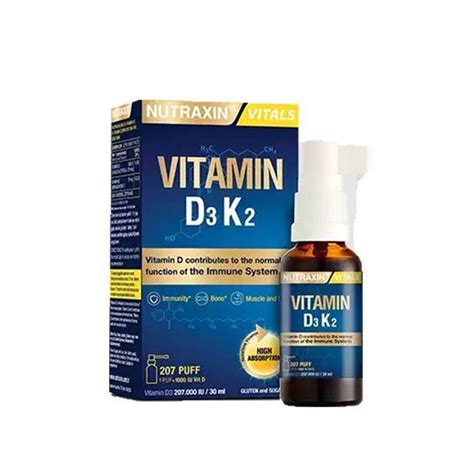 Nutraxin Vitamin D3K2 30 ml - 8680512631590 | Kozvit