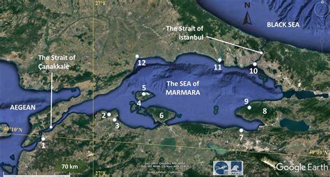 Turkey Marmara Map