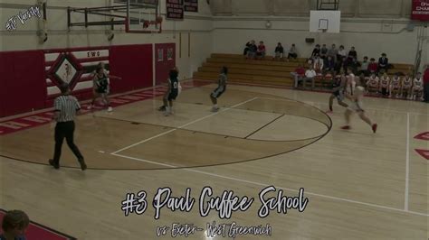Paul Cuffee 3 Basketball Sports Shooter Game Highschool Varsity Hoops Highlights Youtube