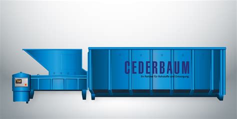 Behälterübersicht Cederbaum Rohstoffe Und Entsorgung