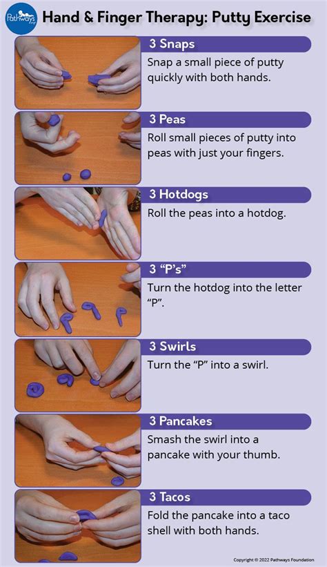 Using Putty To Exercise Hands And Fingers Occupational