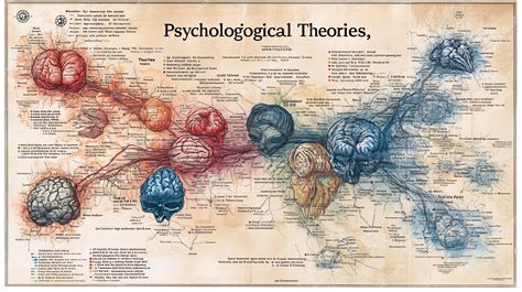 Concept Map Of Modern Psychological Theories Mental Map Centered