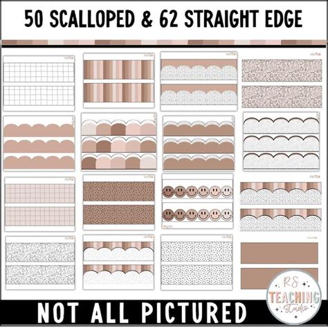 Printable Neutral Bulletin Board Borders Bulletin Board Display