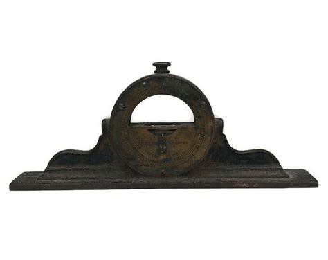 Rare Antique 1867 L L Davis Adjustable Spirit Level Etsy