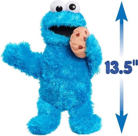 Just Play Sesamstrasse Kitzel Mich Krümel Moster Plüschfigur 33 Cm