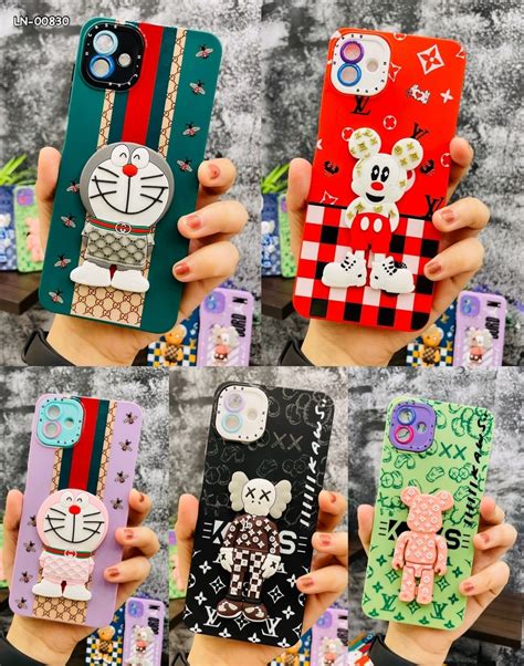 Softcasetify Premium Macaron New D Boneka Timbul Branded Pc Qeong