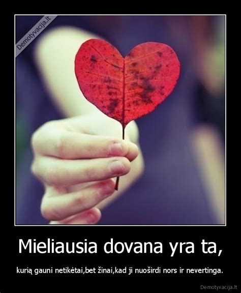 Mieliausia Dovana Yra Ta Demotyvacijalt