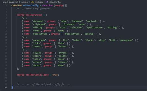 Ckeditor Not Getting Custom Config · Issue 909 · Galetahubckeditor · Github