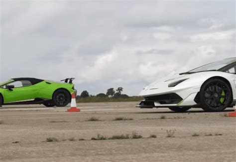 Watch Lamborghini Aventador Svj Vs Huracan Performante News24
