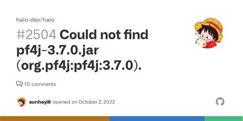 Could Not Find Pf4j 370jar Orgpf4jpf4j370 · Issue 2504