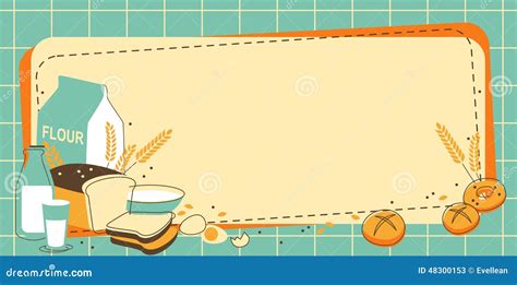 Bakery Background 2 Vector Illustration 30337594