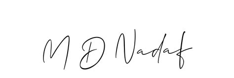 87 M D Nadaf Name Signature Style Ideas Latest Esignature