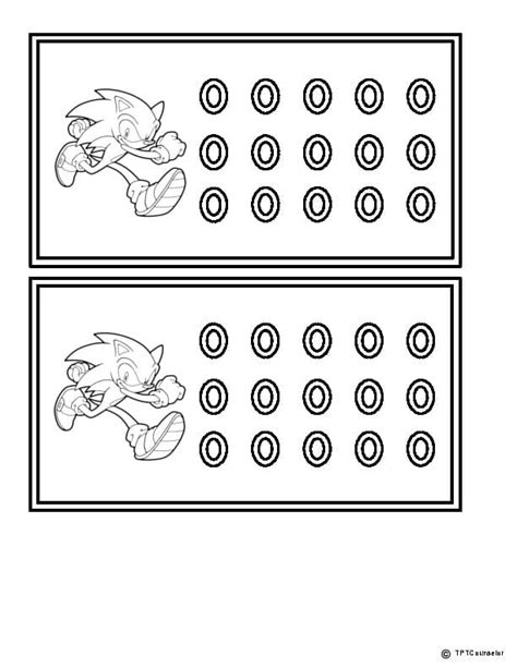 Sonic The Hedgehog Behavior Chart Set 5 Styles And 2 Sizes Pbis