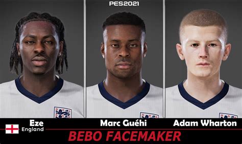 Pes 2021 England Nt Faces V2 By Pes Patch And Mod Facebook