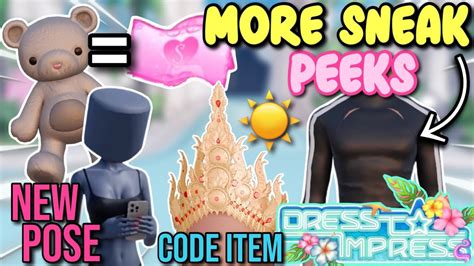 New Teddy Bear Might Cost Currency Code Item New Pose And More