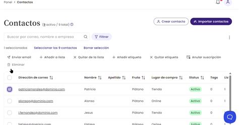 Cómo Eliminar Contactos Y Listas Centro De Ayuda Benchmark Email