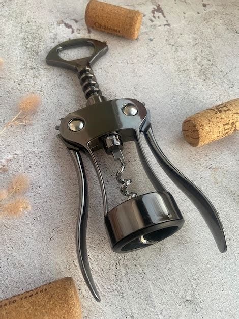 Premium Photo Corkscrew