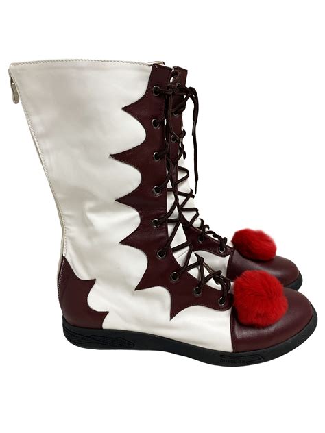 Pennywise The Clown Mens Shoes It Movie Boots Halloween Costume