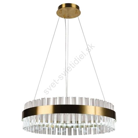 Led Stmievateľný Krištáľový Luster Na Lanku Led40w230v Diaľkové