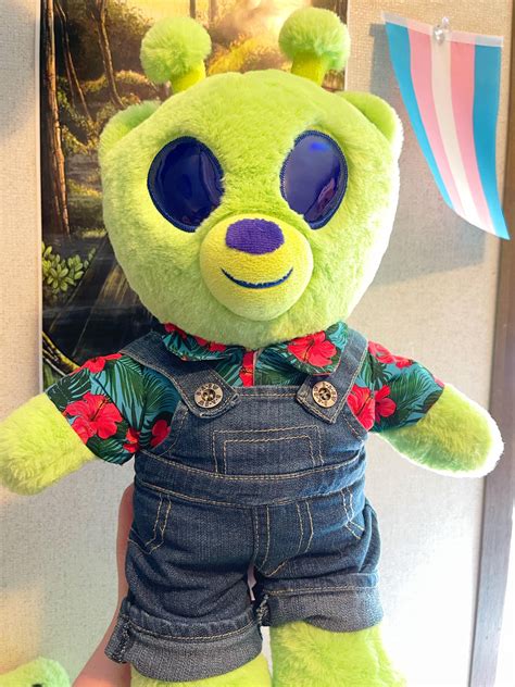 Finally Got My Bearlien Restuffed R Buildabear