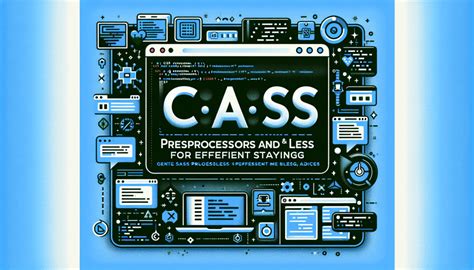 Css Preprocessors Sass And Less For Efficient Styling Web Crafting Code