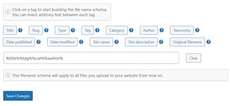 Auto Rename Files Using Custom File Name Schema SEO File Names WP Missing