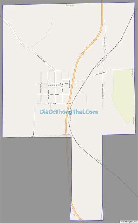 Map Of Buncombe Village