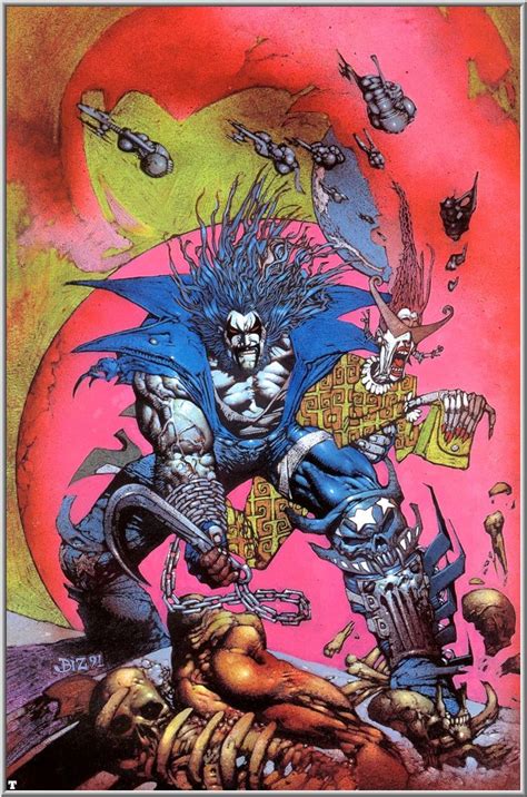Lobo By Simon Bisley Uk Simon Bisley Comic Art Comic Books Art
