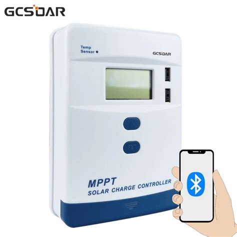 Ce Rohs 60a 12v 24v Mppt Solar Charge Controller For Charge Li Ion Batteries With App Monitor