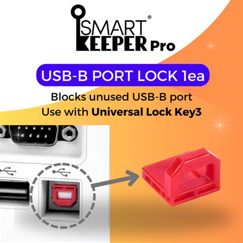 Smartkeeper Usb B Port Lock Ultimate It Security