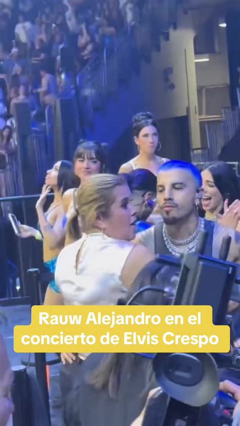 Rauw Alejandro Bailando Con Su Mamá En Concierto Tiktok