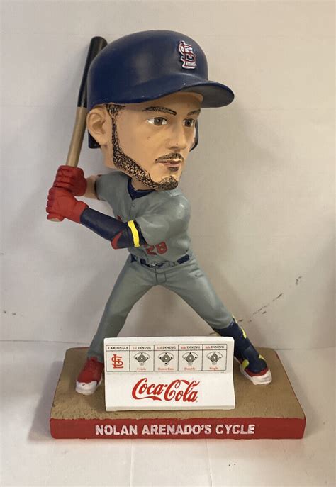 New Nolan Arenado Cycle Bobblehead Ebay