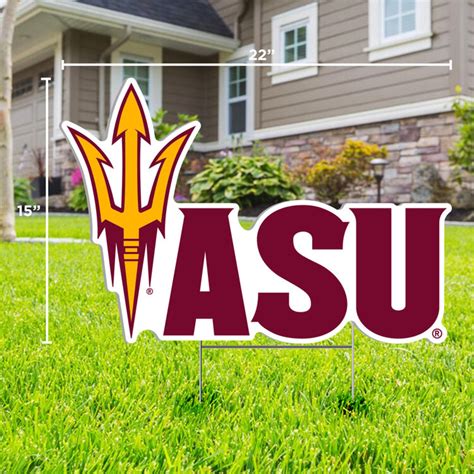 Asu Fork Asu Lawn Sign Not In Store Cactus Sports