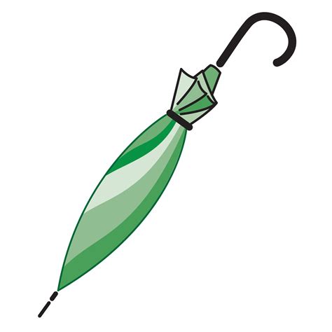 Illustration Of A Closed Umbrella 49133920 Vector Art At Vecteezy